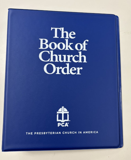 PCA Bookstore - BOOK OF CHURCH ORDER BINDER - (ONLY)