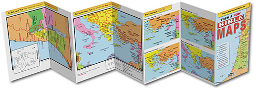 PCA Bookstore - Then & Now Bible Maps: Bible Quick Reference Series