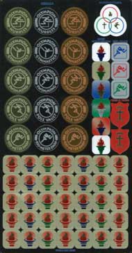 PCA Bookstore - OLY Medal Stickers